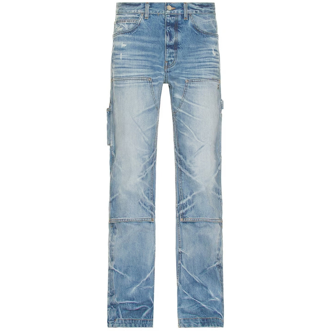 Amiri Straight Fit Carpenter Faded Indigo Blue Jeans – Focus Man Fashion